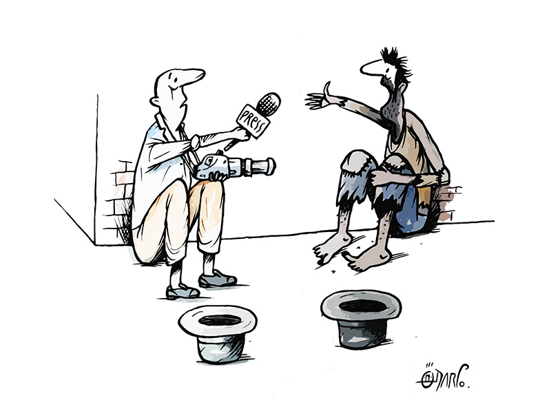 journalists cartoon .jpg | The New Humanitarian