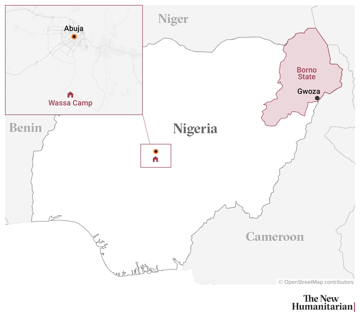 Abuja Geography Map Of Nigeria