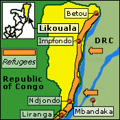 Country Map - DRC (Refugee Camps) | | The New Humanitarian