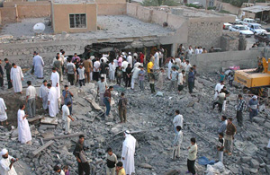 [Iraq] Results of US air strikes on Fallujah, October 2004. | The New ...