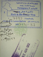 [Iraq] Entry and exit visas are becoming more difficult to obtain ...