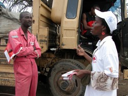 [Angola] Maria Vitorioa Ernesto, Angola Red Cross Aids Activist. [Date ...