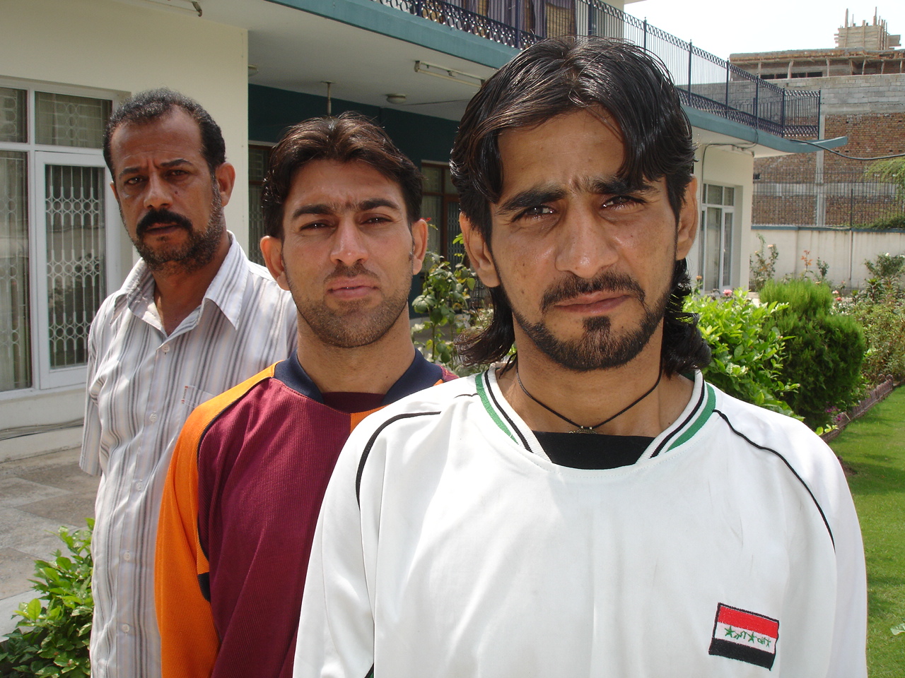 These three Iraqi men all hope for third country resettlement. There ...