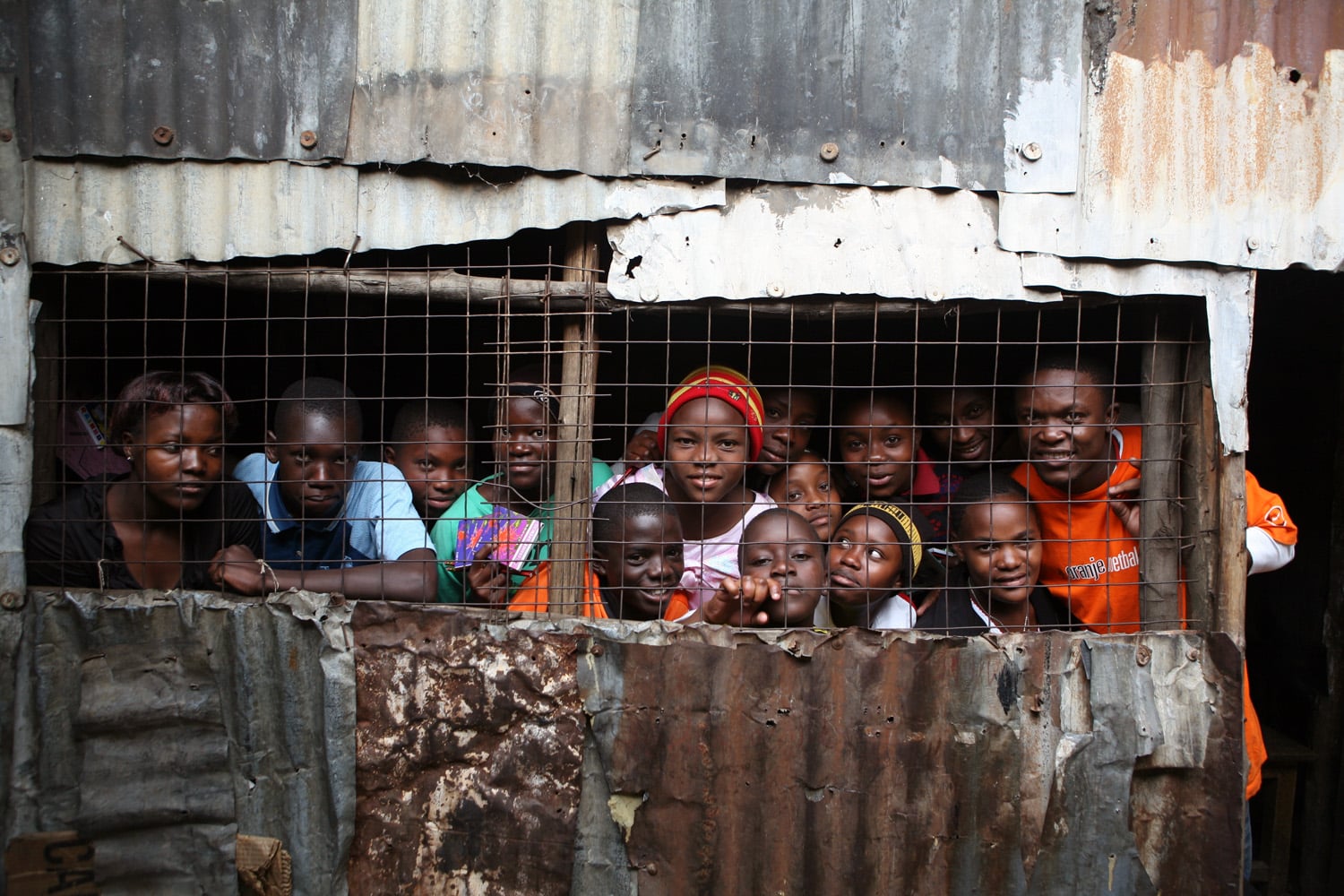 Youth photography project in Mathare slum, Nairobi, Kenya, September ...