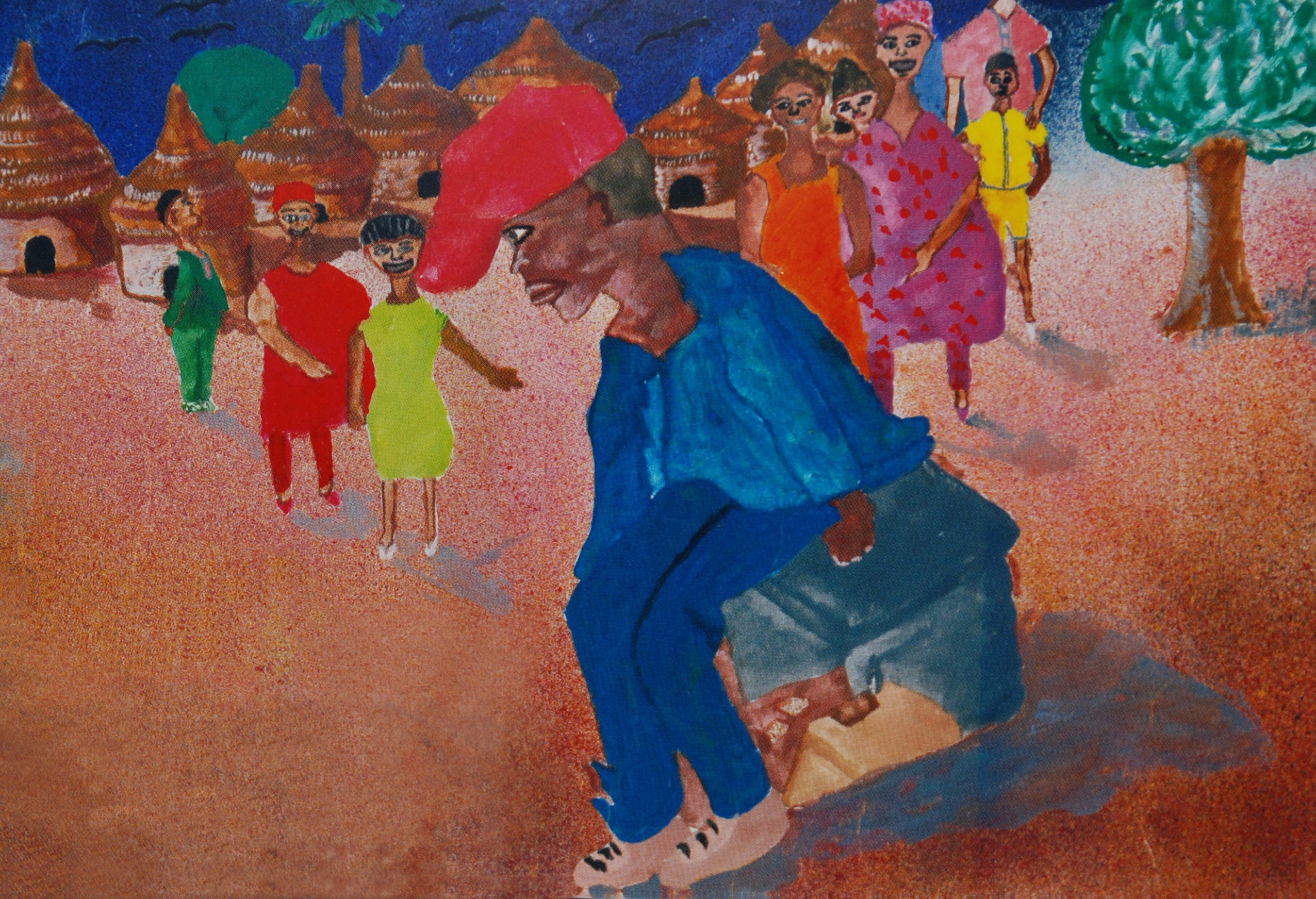 Poster picturing discrimination against HIV positive people. | The New ...