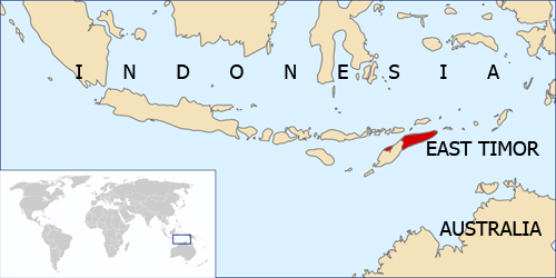 A map of Timor-Leste and surrounding countries. | The New Humanitarian