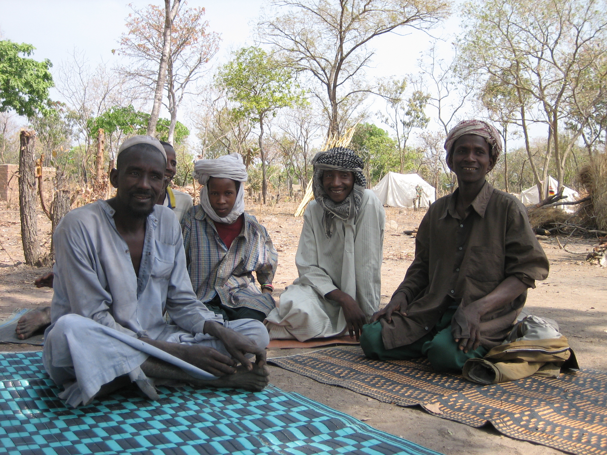 CAR refugees in Dosseye, one of the four UNHCR camps in Southern Chad ...