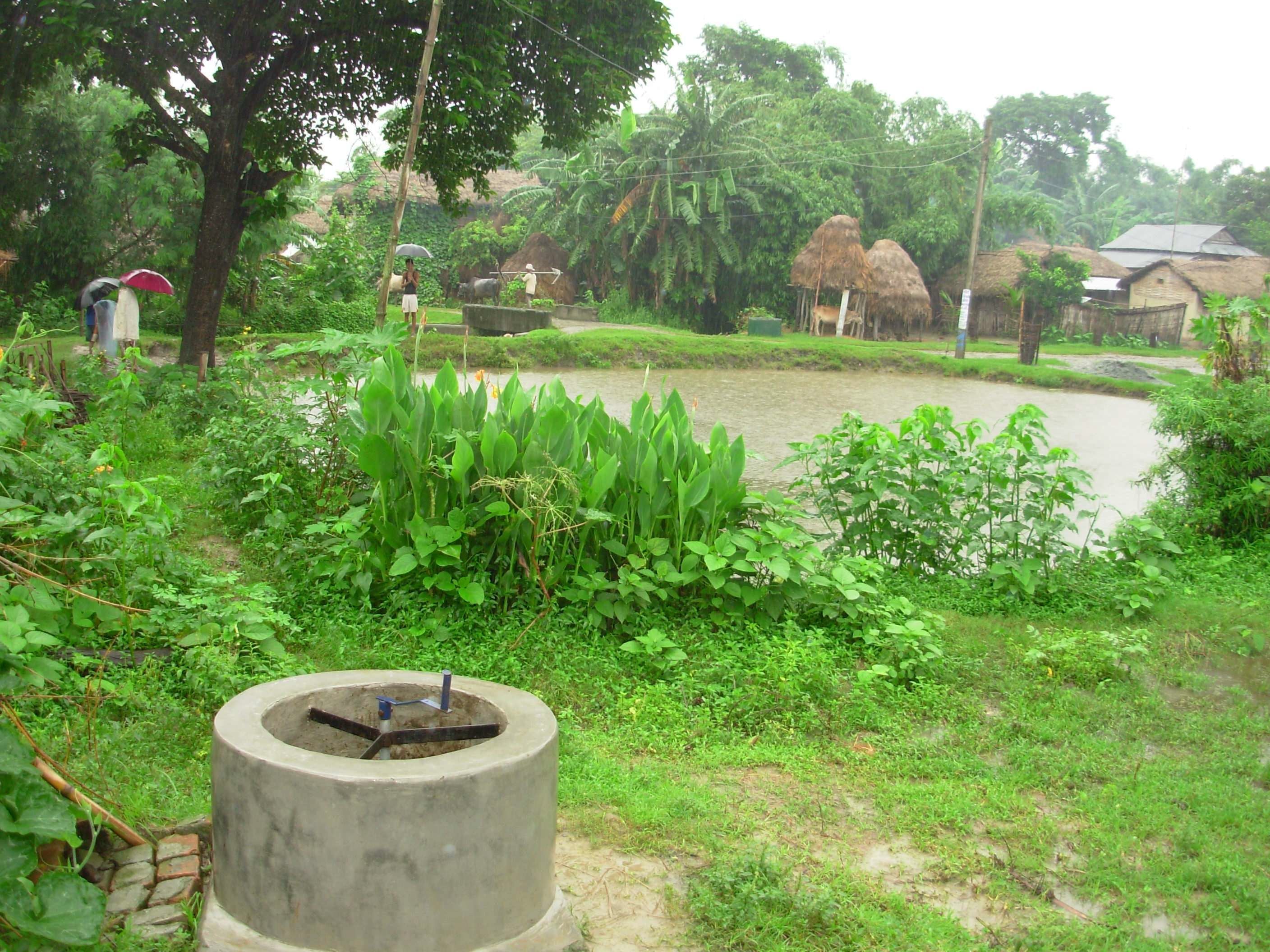 Malaria worsens in high risk villages like this in southwest Nepal ...