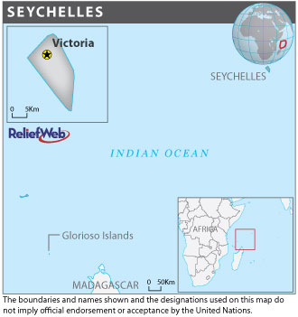 Map of Seychelles | The New Humanitarian