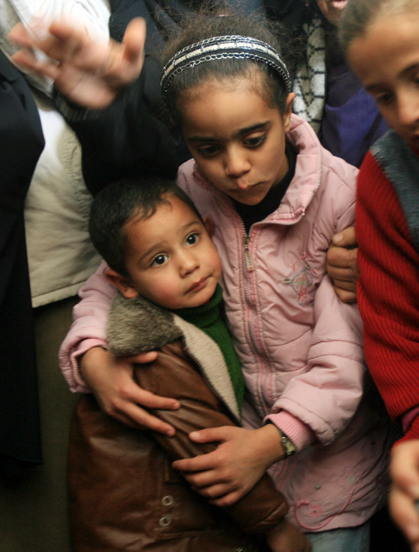 As the Israeli offensive continues in Gaza, Palestinian children are ...