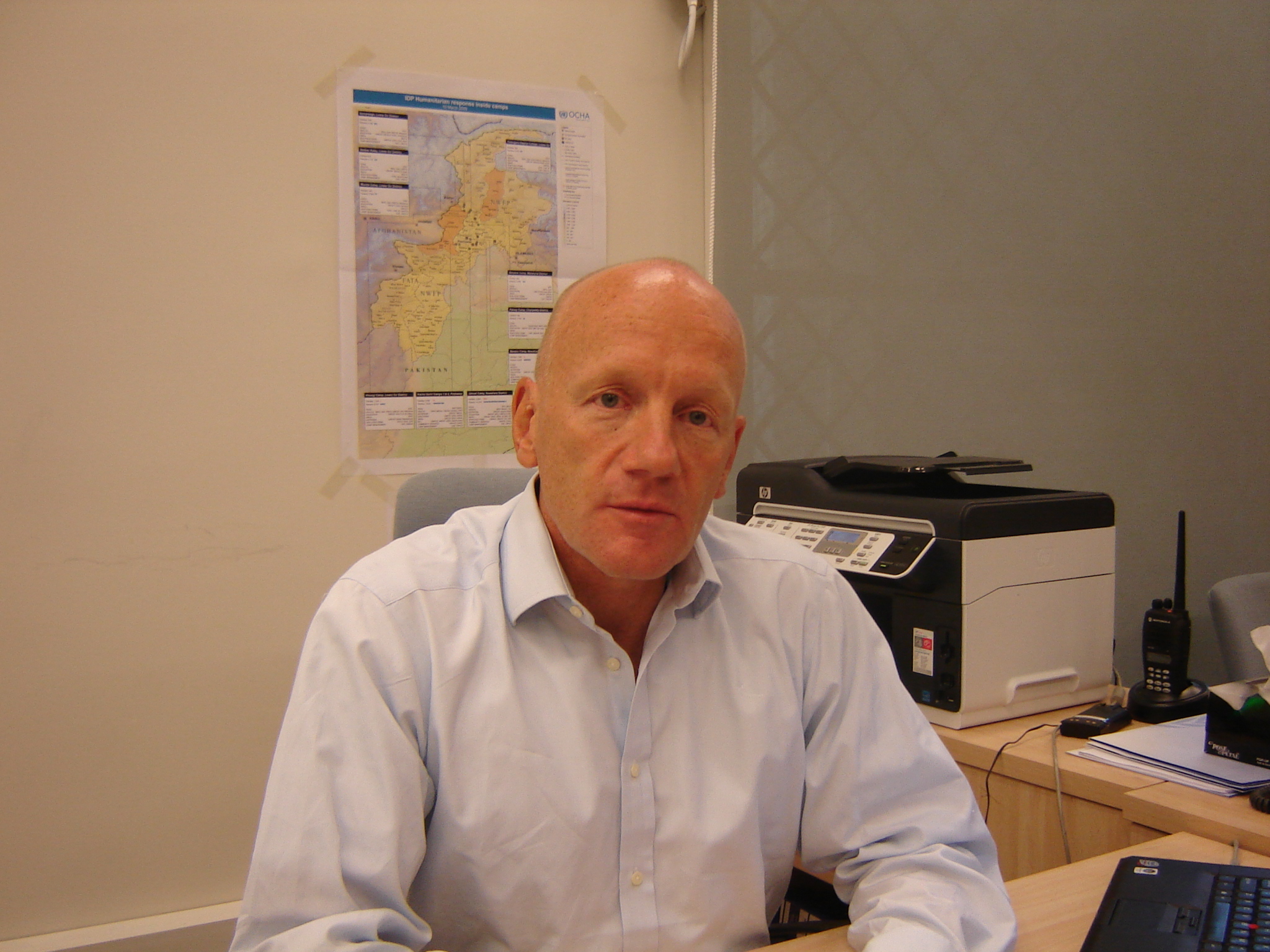 Manuel Bessler, head of OCHA Pakistan office | The New Humanitarian