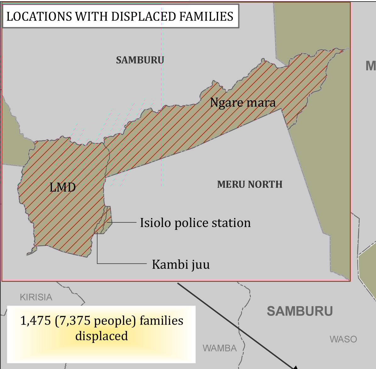 Map of Isiolo | The New Humanitarian