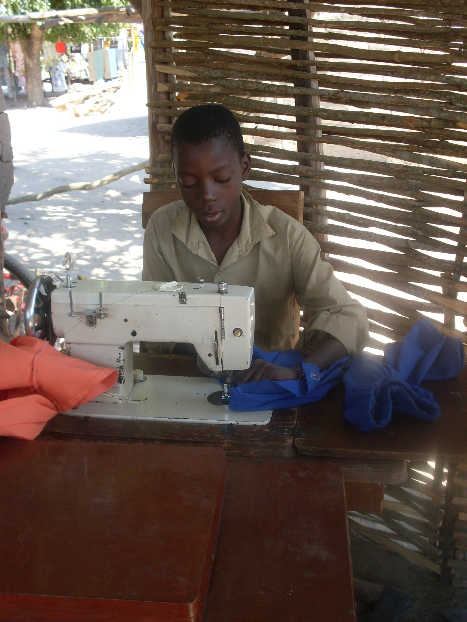 Professional course for HIV orphans in Machaze, central Mozambique ...