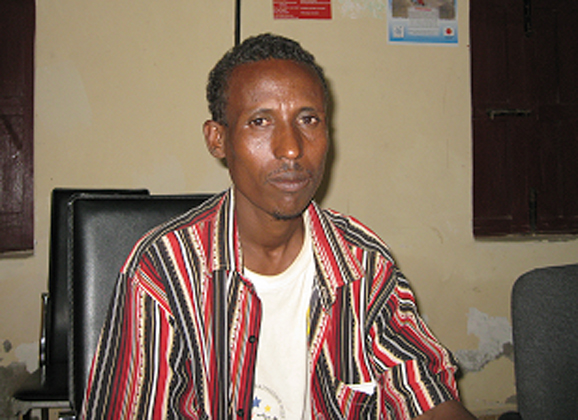 Mamo Tukuye is a migrant from Ethiopia in Bosasso, the commercial ...