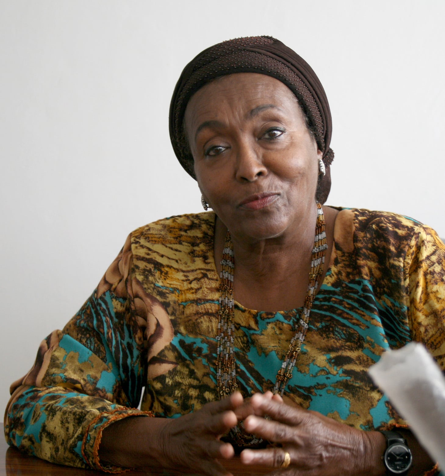 Edna Adan Ismail, founder and director of the Edna Adan University ...