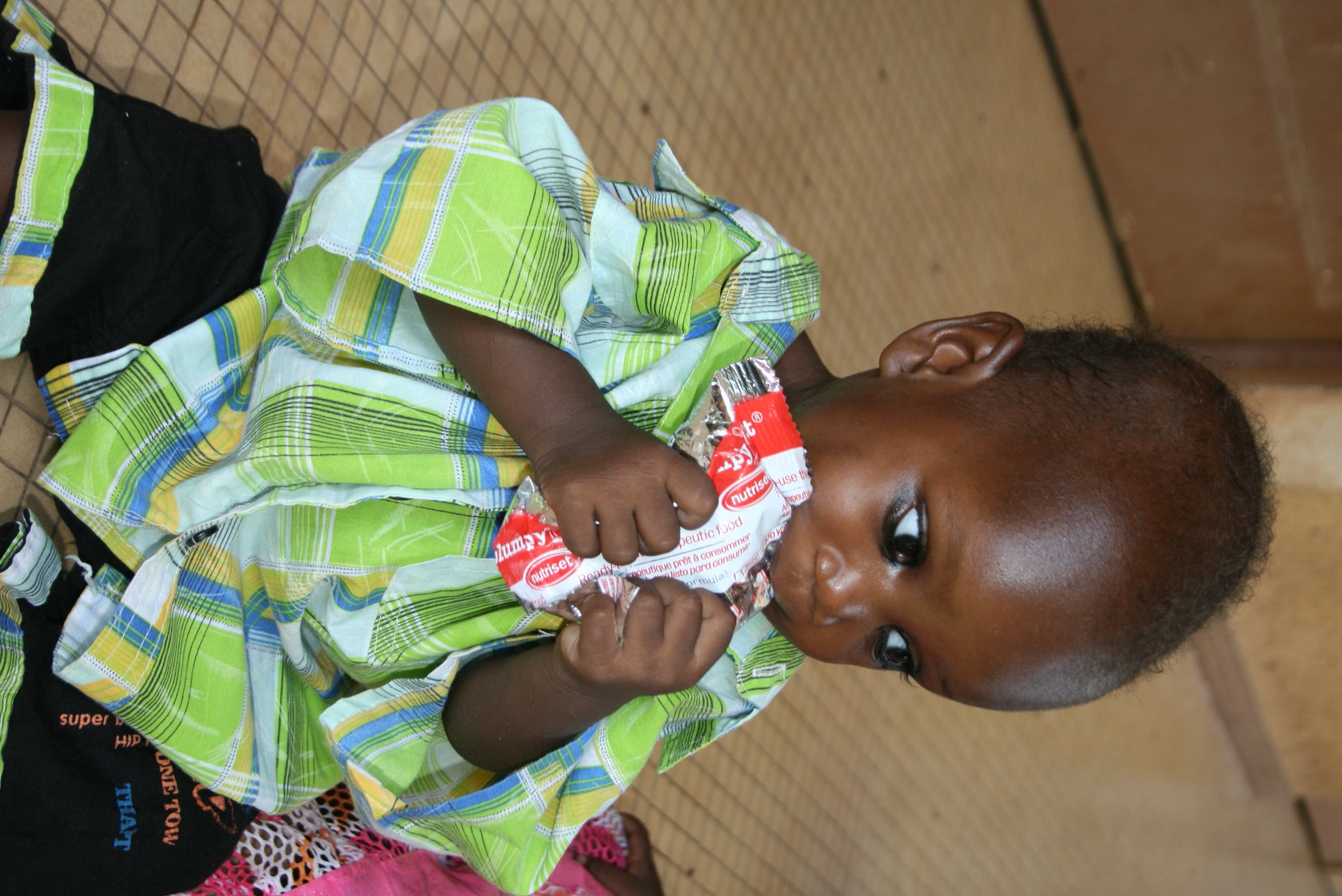 Peanut pastes and milk powders to save children