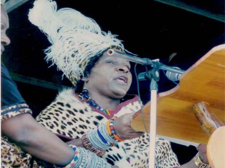 Queen Tinyiko Nwamitwa-Shilubana, "People didn't want to come out"