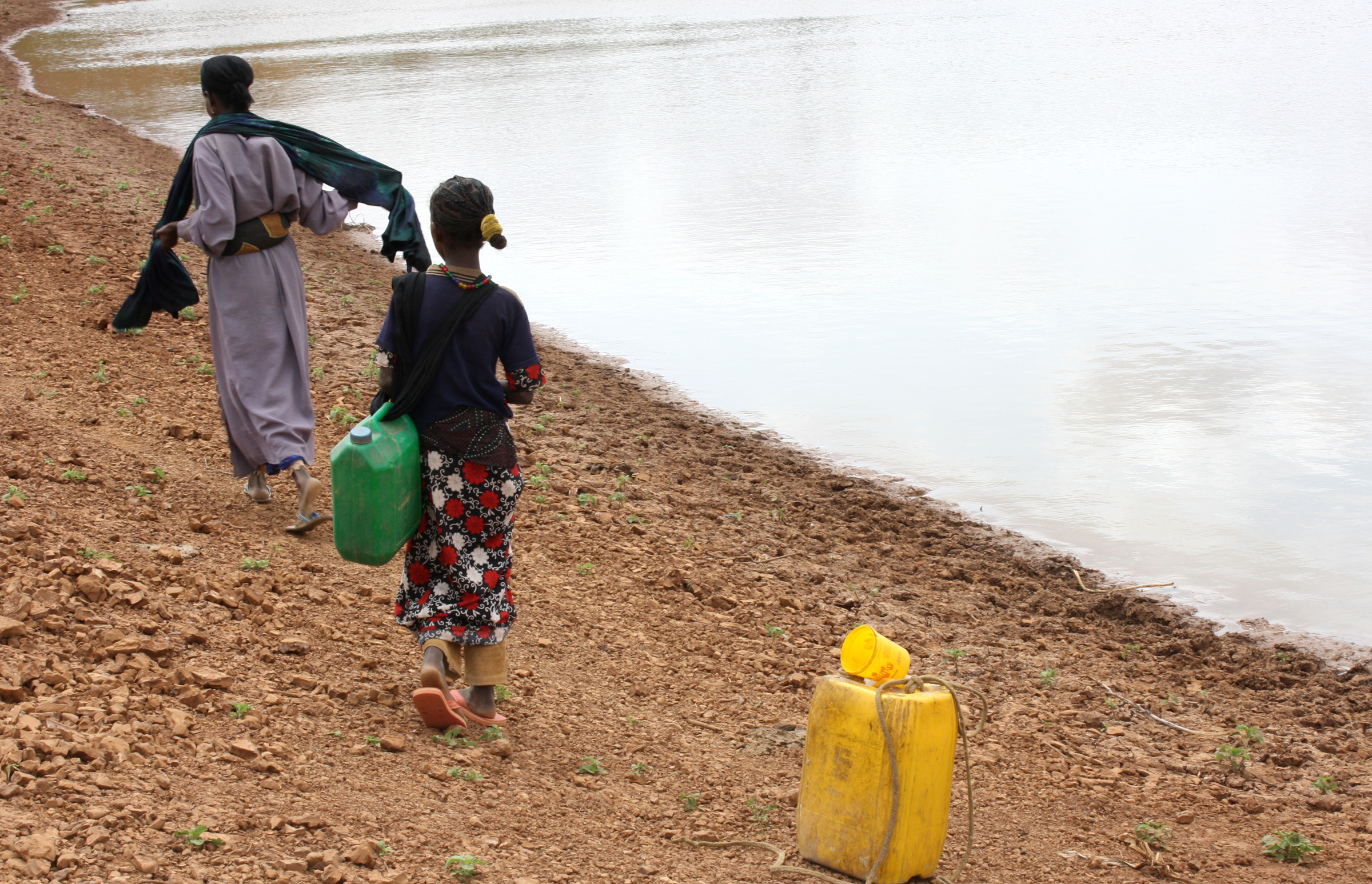 Fetching water in the Borena zone in Ethiopia's Oromiya region | The ...