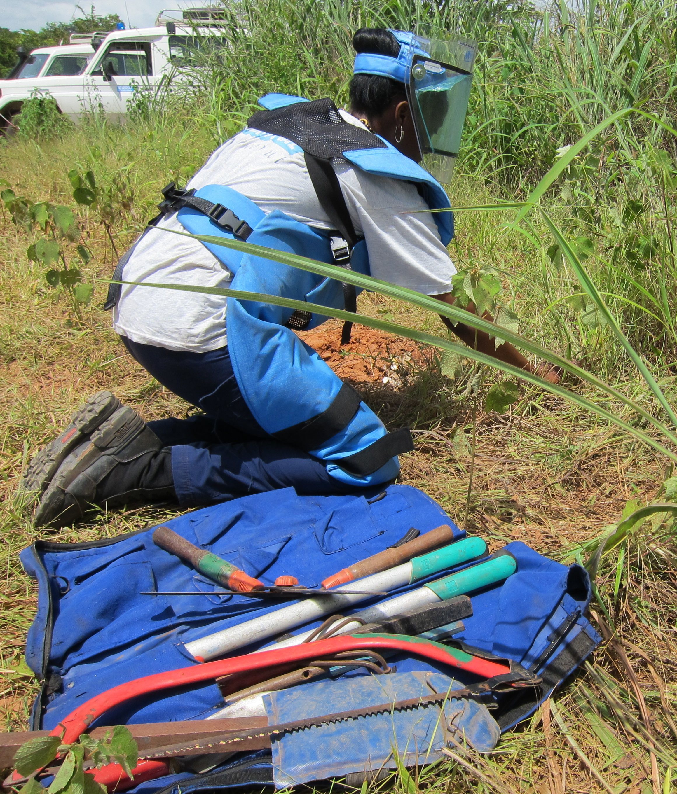 The New Humanitarian | Demining faces slow-down