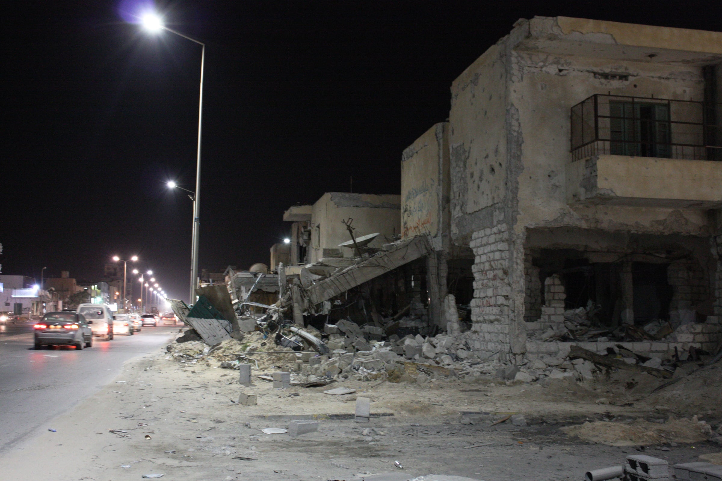Misrata was heavily damaged by fighting during the 2011 Libyan civil ...