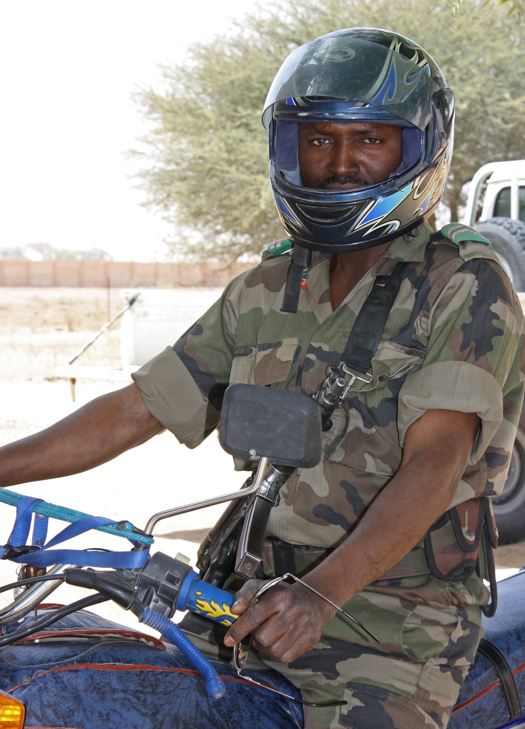 Members of the Gendarmerie Nationale - Niger's paramilitary police ...