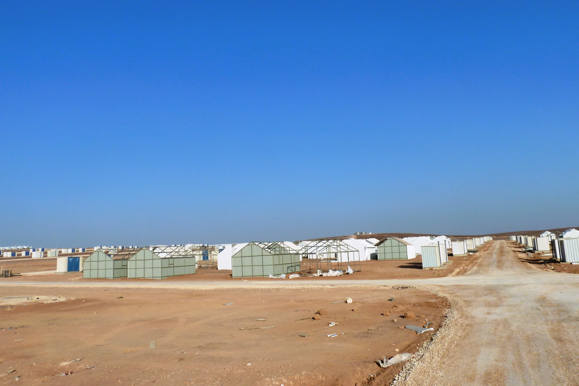 Azraq is a new camp for Syrian refugees in Jordan. In building it, aid ...