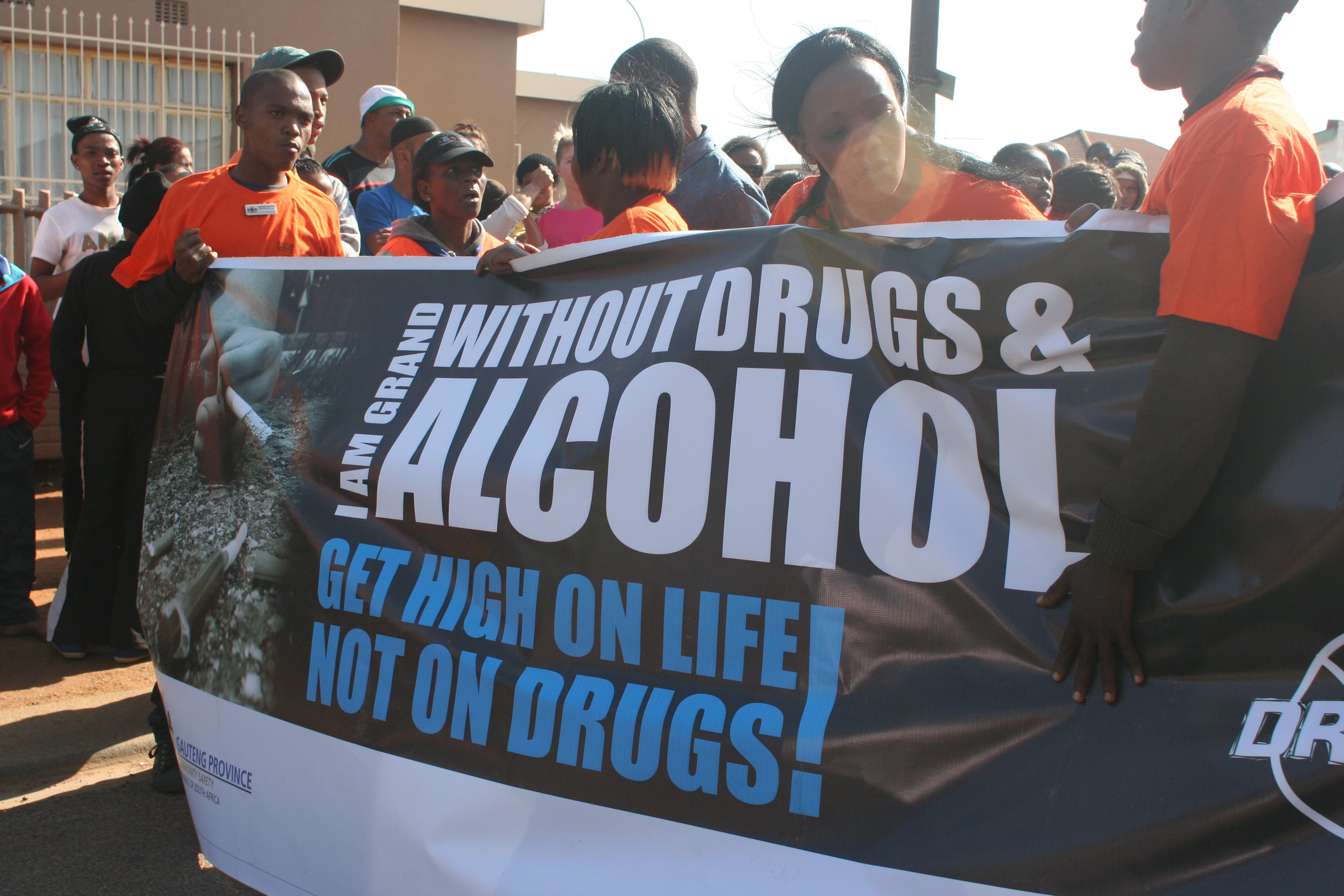 Anti-drugs protest, Johannesburg | The New Humanitarian