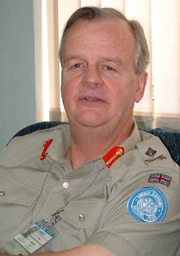 Interview with new UNMEE commander, Maj Gen Robert Gordon