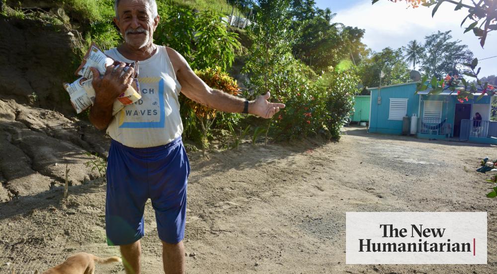 In storm-hit Puerto Rico, local communities fill US disaster response gaps