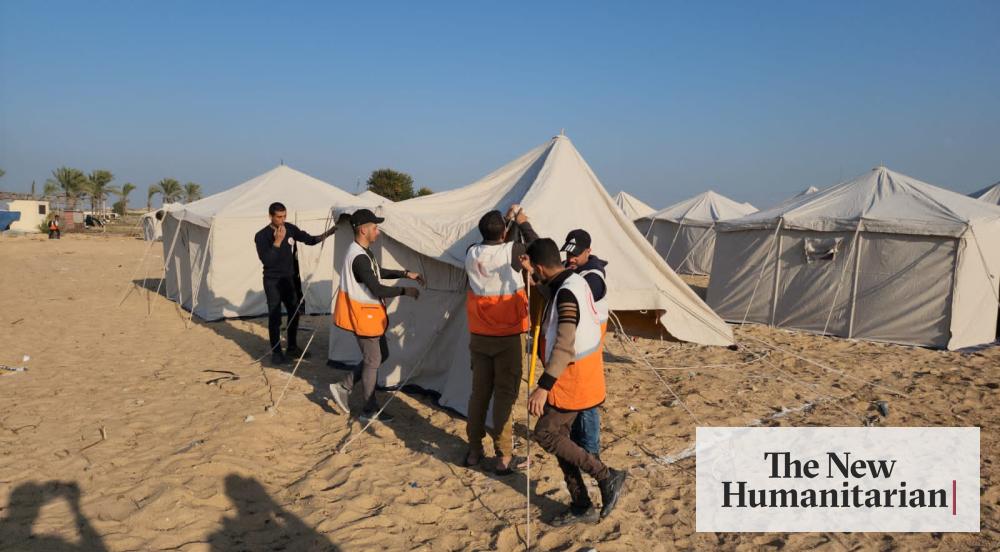 Inside Gaza’s supposed ‘safe zone’, where displaced Palestinians ...