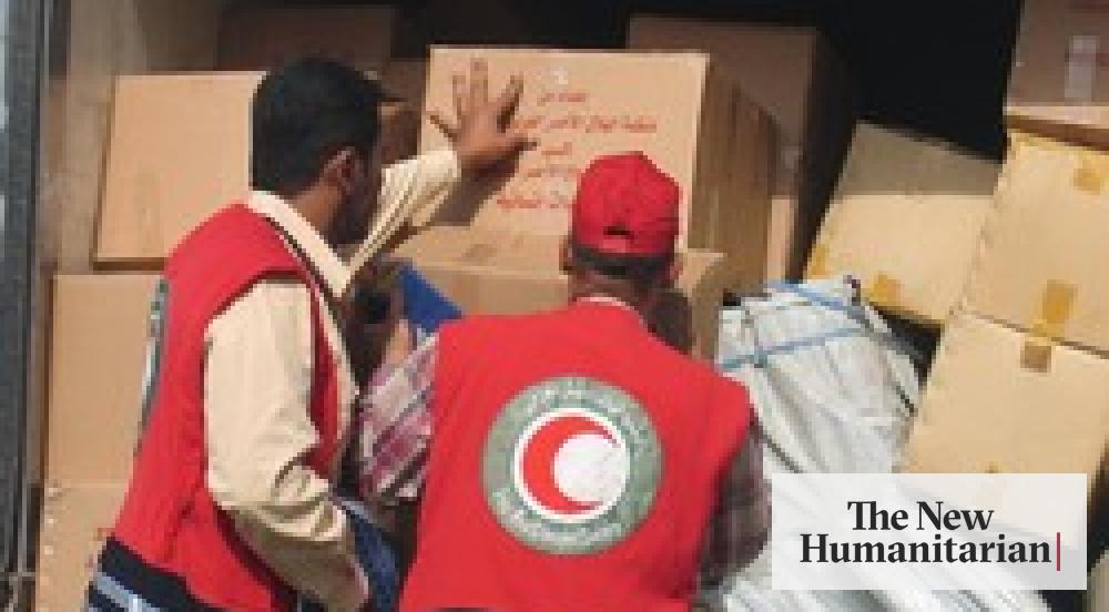 Red Crescent gradually resumes its work