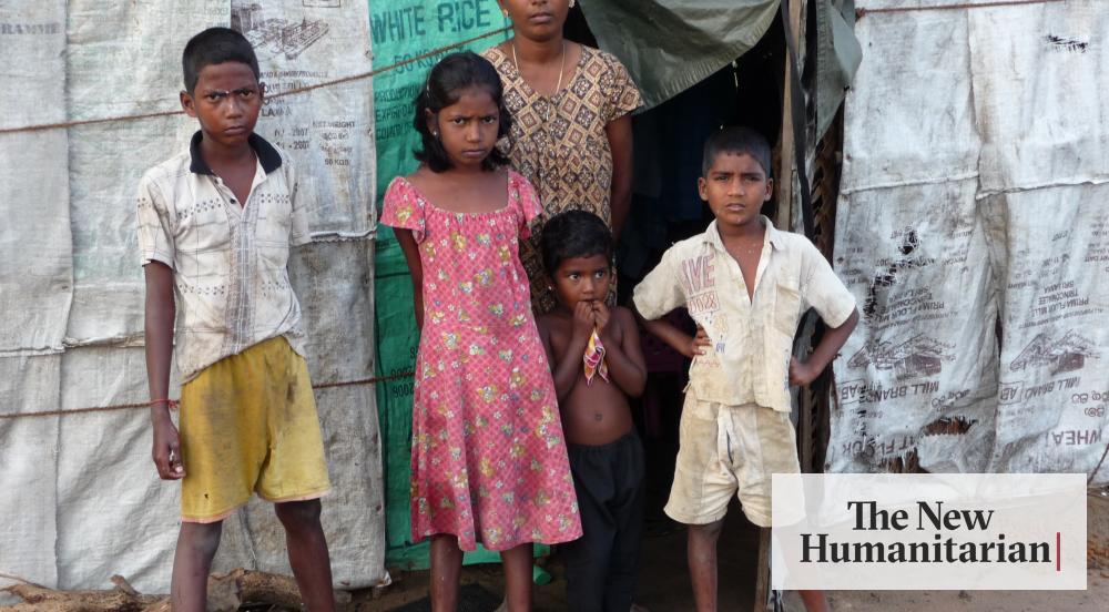 Displaced civilians traumatised