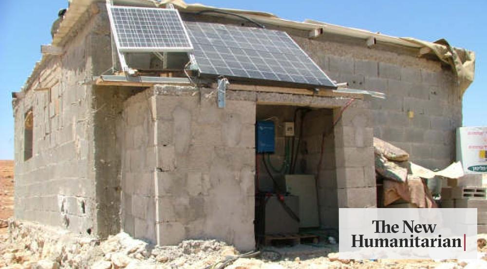 The New Humanitarian | Tiny energy project helps Palestinian villagers