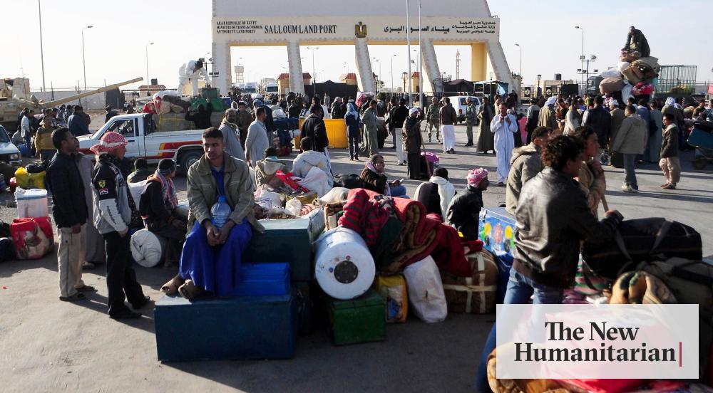 Egyptian volunteers among first humanitarian responders