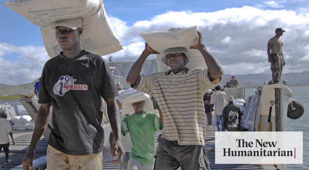 Natural disasters - a rare positive trend?