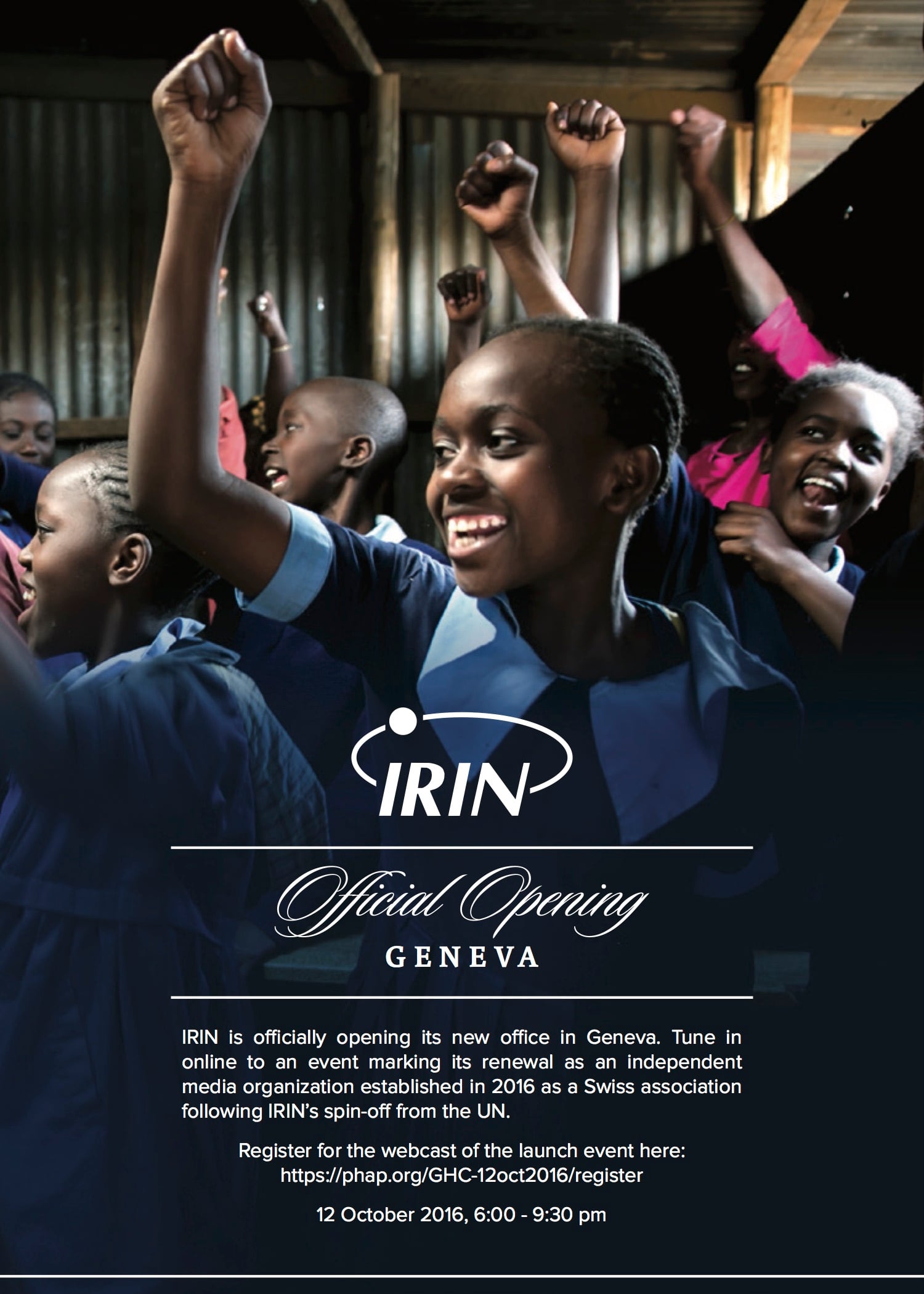 The New Humanitarian | IRIN officially opens its new headquarters in Geneva